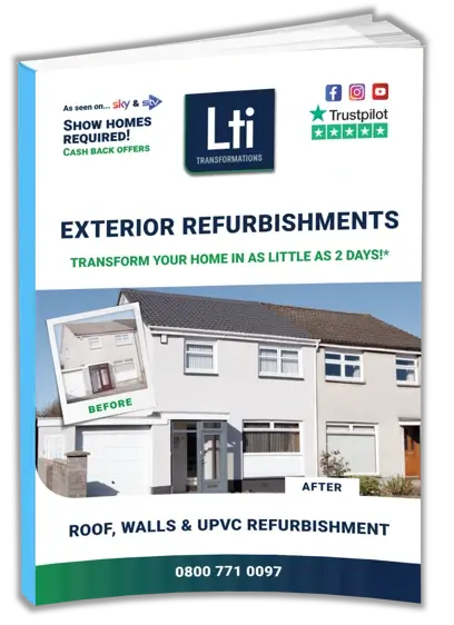 Exterior Refurbishment: Roof, Walls and UPVC Refurbishment